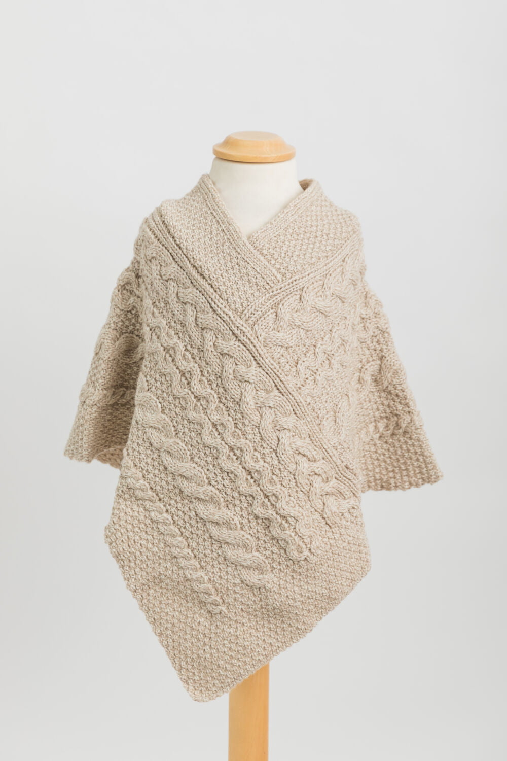 Children's Aran Poncho - Aran Islands Knitwear